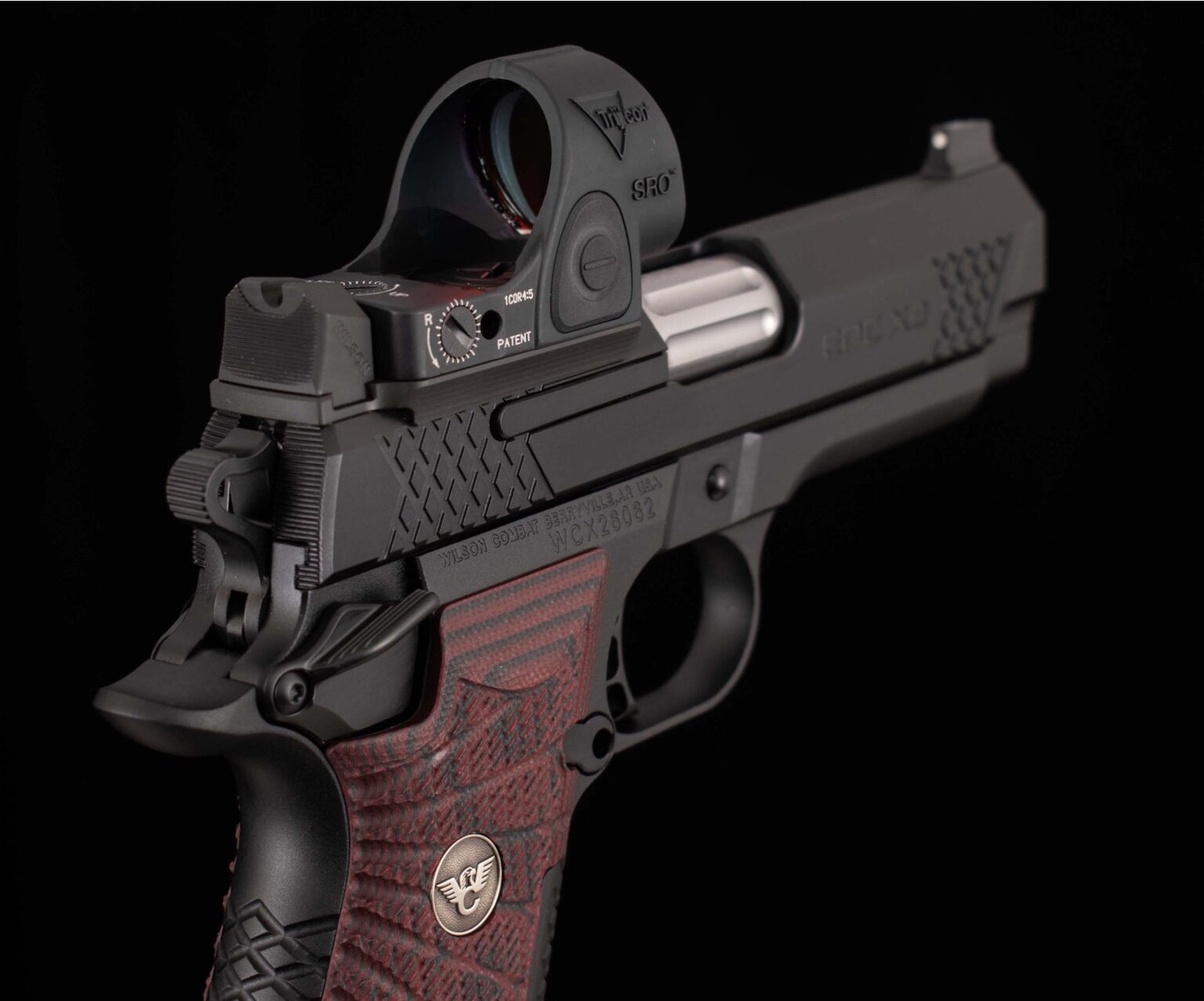 Wilson Combat EDC X9 9mm -VFI SERIES, CHERRY, SRO, 4” – Vintage ...