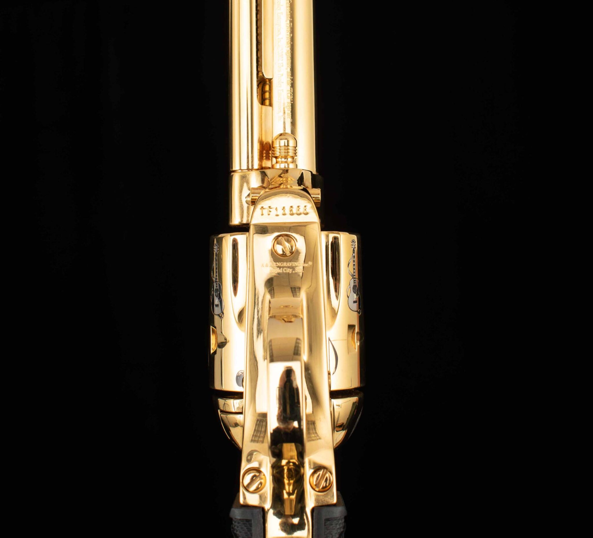 Colt Cowboy SA, Elvis Presley Western Tribute .45Colt – MINT, 24k, CASE ...