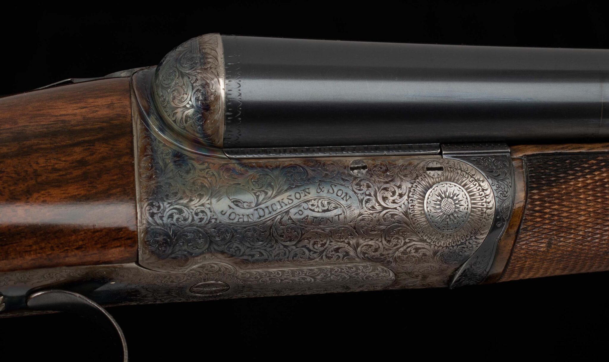 John Dickson & Son Round Body 12ga – UPGRADED, SCREW-INS, CASED ...
