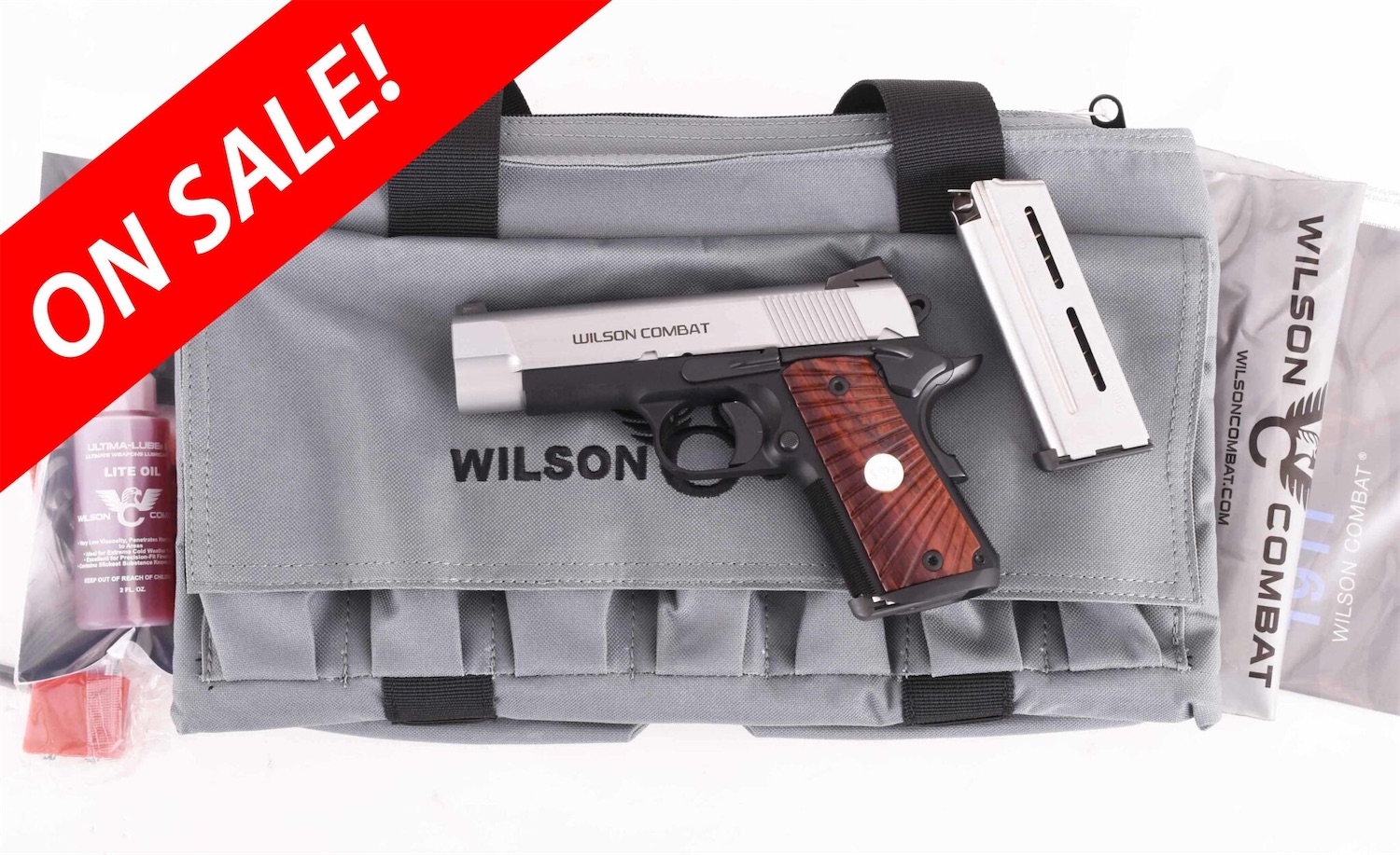 Wilson Combat 9mm – SENTINEL XL, VFI SIGNATURE, STAINLESS, COCOBOLO ...