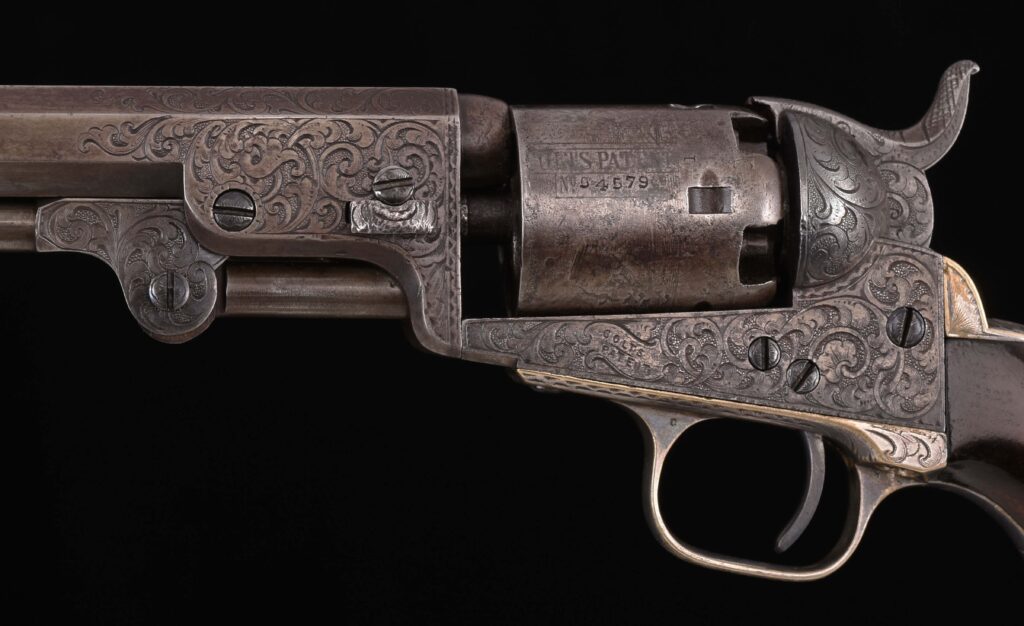 Colt .31 Model 1849 Pocket Percussion – GUSTAV YOUNG ENGRAVED, MATCHING ...