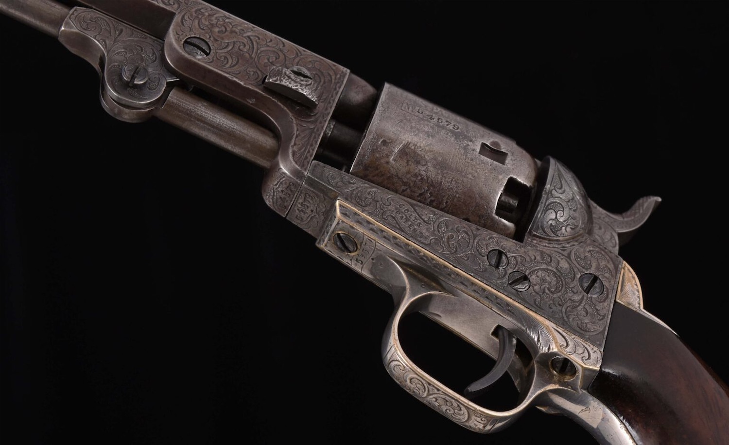 Colt .31 Model 1849 Pocket Percussion – GUSTAV YOUNG ENGRAVED, MATCHING ...