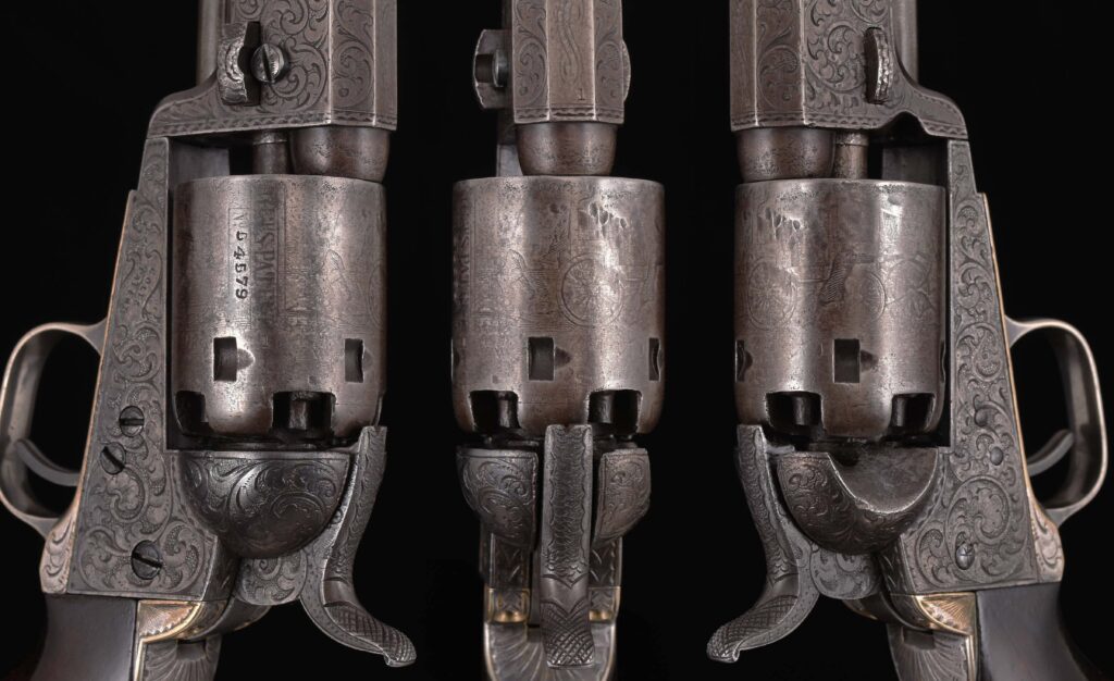 Colt .31 Model 1849 Pocket Percussion – GUSTAV YOUNG ENGRAVED, MATCHING ...