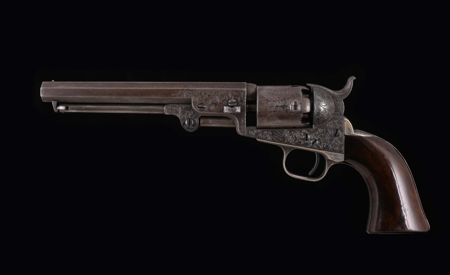 Colt .31 Model 1849 Pocket Percussion – GUSTAV YOUNG ENGRAVED, MATCHING ...