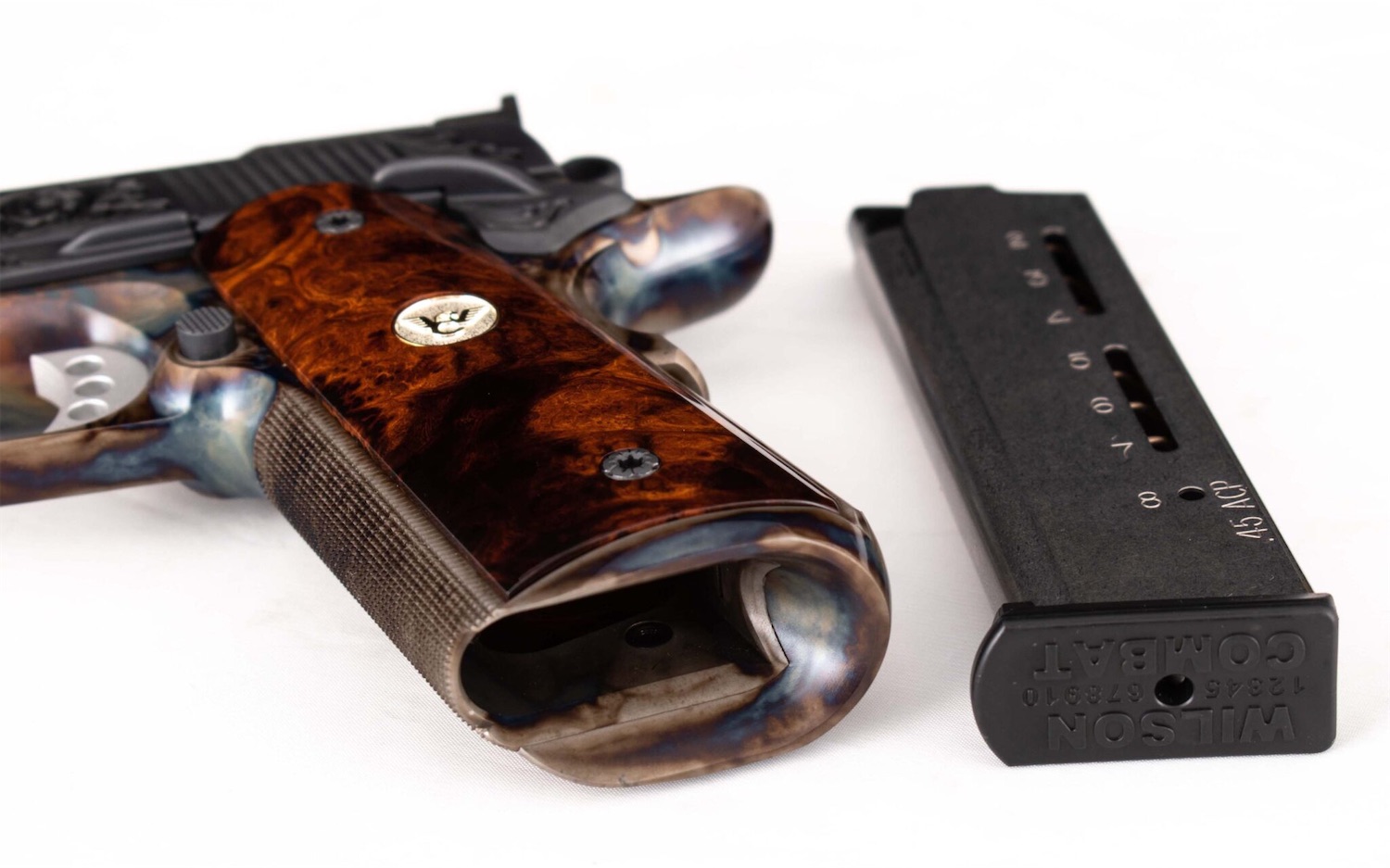 Wilson Combat .45ACP – CLASSIC, D’ANGELO ENGRAVED – Vintage Firearms Inc