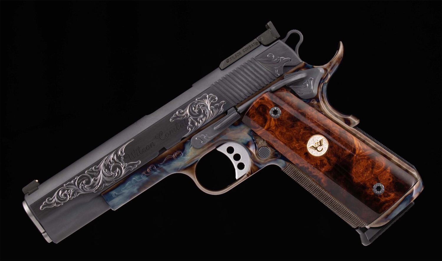 Wilson Combat .45ACP – CLASSIC, D’ANGELO ENGRAVED – Vintage Firearms Inc