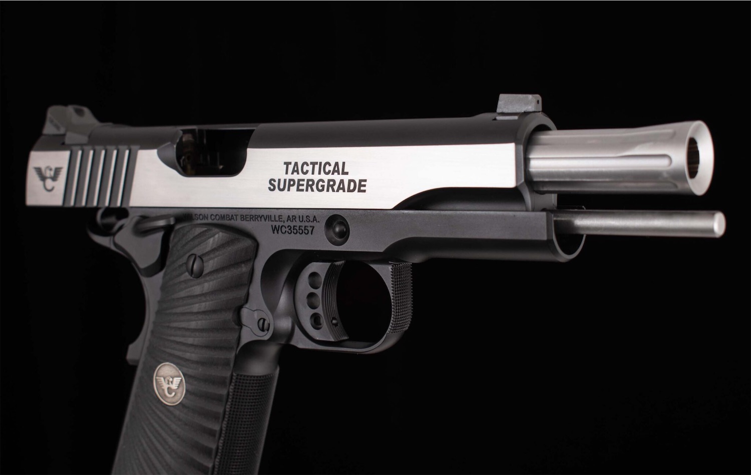 Wilson Combat 10mm – TACTICAL SUPERGRADE, TWO TONE – Vintage Firearms Inc